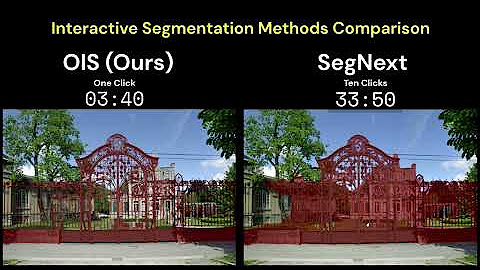 Interactive Segmentation Methods Performance Comparison - YouTube
