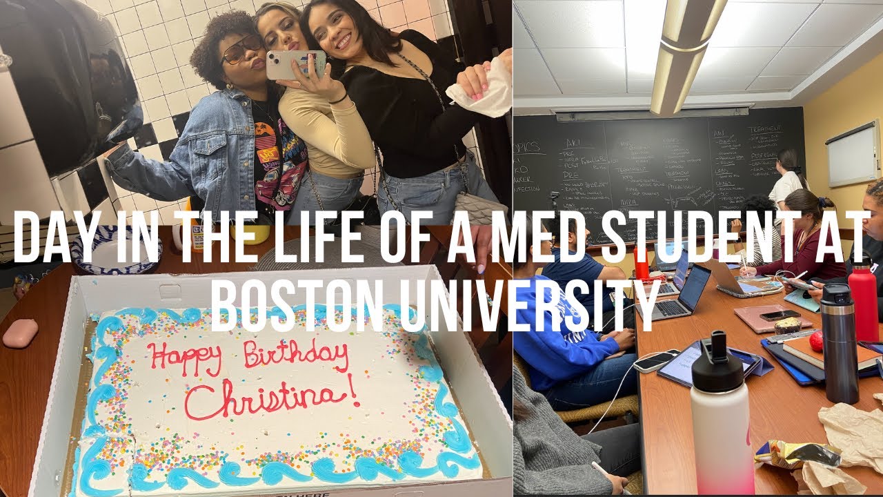 Day in the Life of a Med Student at Boston University!! - YouTube