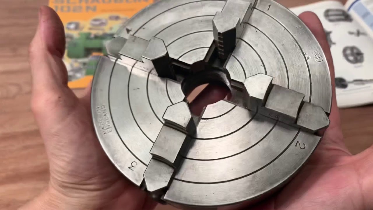 Schaublin 102 4-Jaw Chuck W20 ø150mm - YouTube