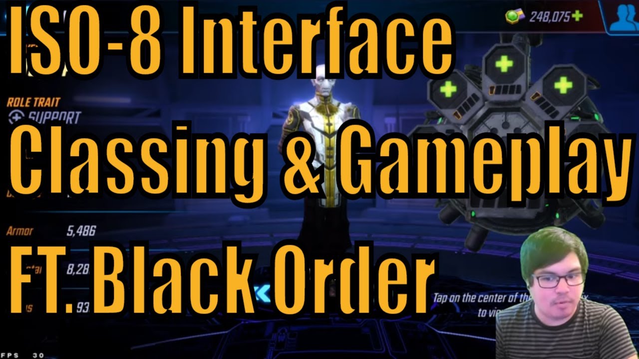 ISO-8 Equipping, Class Changes & Gameplay Featuring Black Order. Marvel ...
