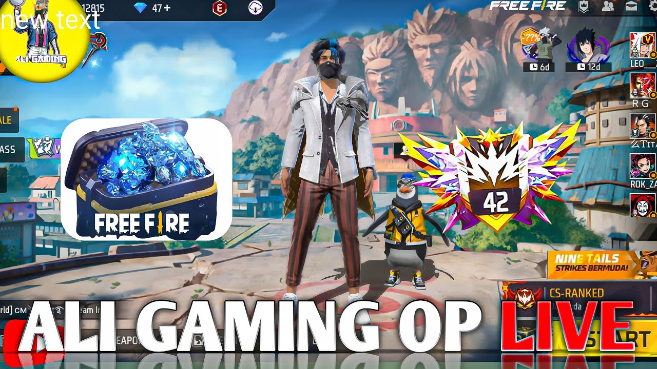 ALI GAMING OP LIVE 🔴 DIAMONDS GIVEAWAY 💎 AND RANK PUSHING 😱 PAKISTAN 🇵🇰 ...