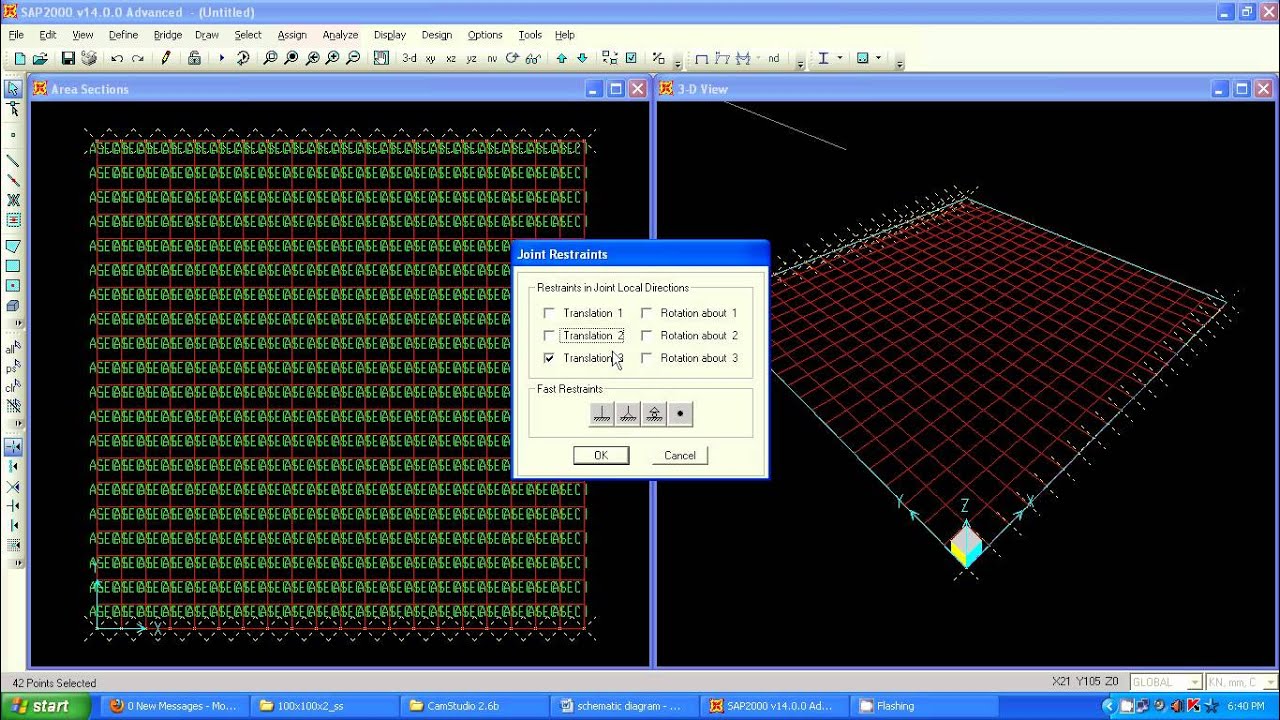 Elastic Buckling Analysis of Thin Plate in SAP 2000 - YouTube