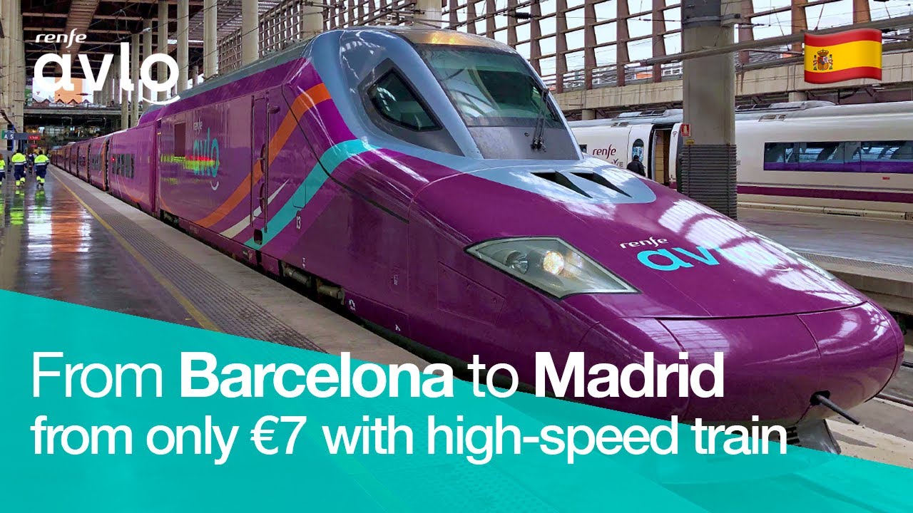 TRAIN TRIP REPORT | Renfe AVLO (LOW-COST) 🚄 | From Barcelona to Madrid ...