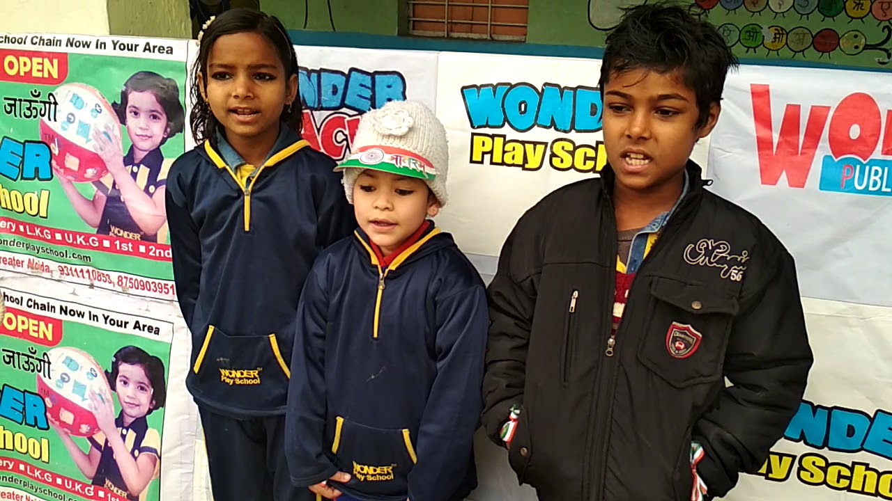 Wonder kids are singing song - YouTube