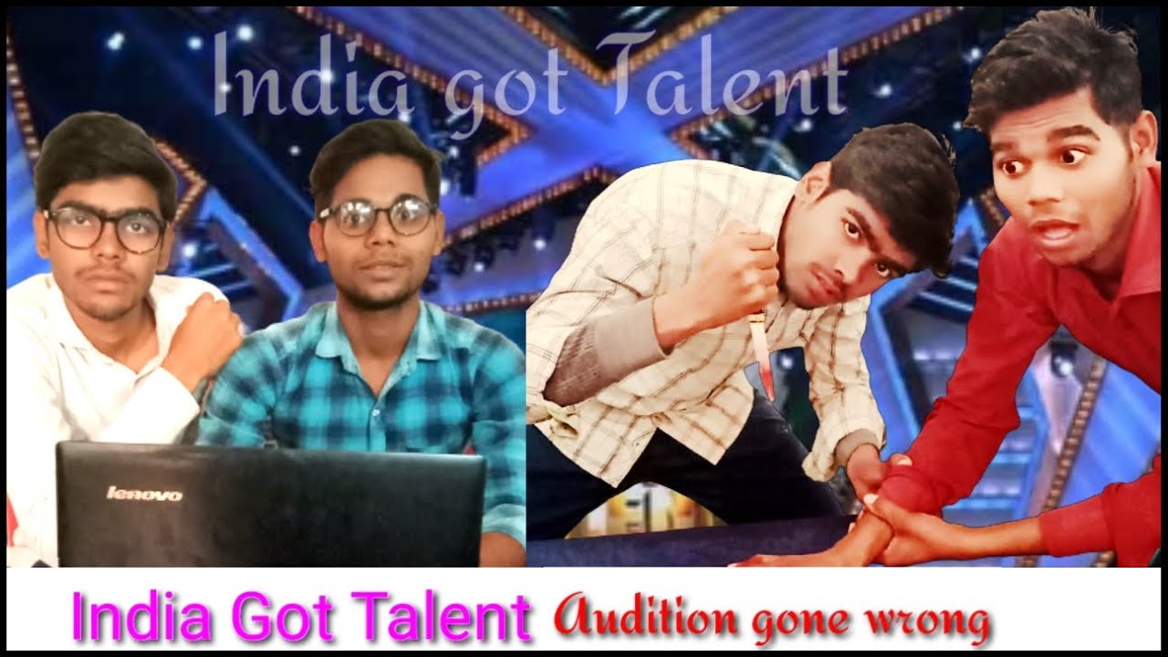 India got talent fake audition || krishu enjoy - YouTube