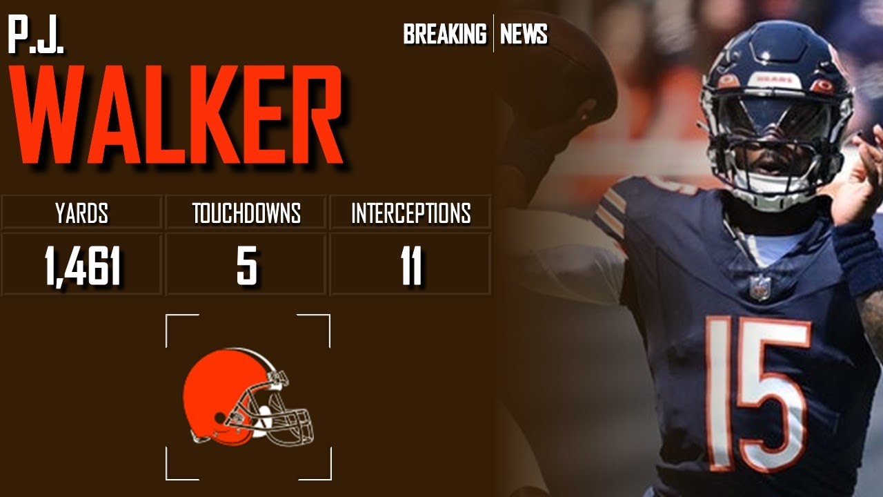 CLEVELAND BROWNS: P.J. Walker ᴴᴰ - YouTube