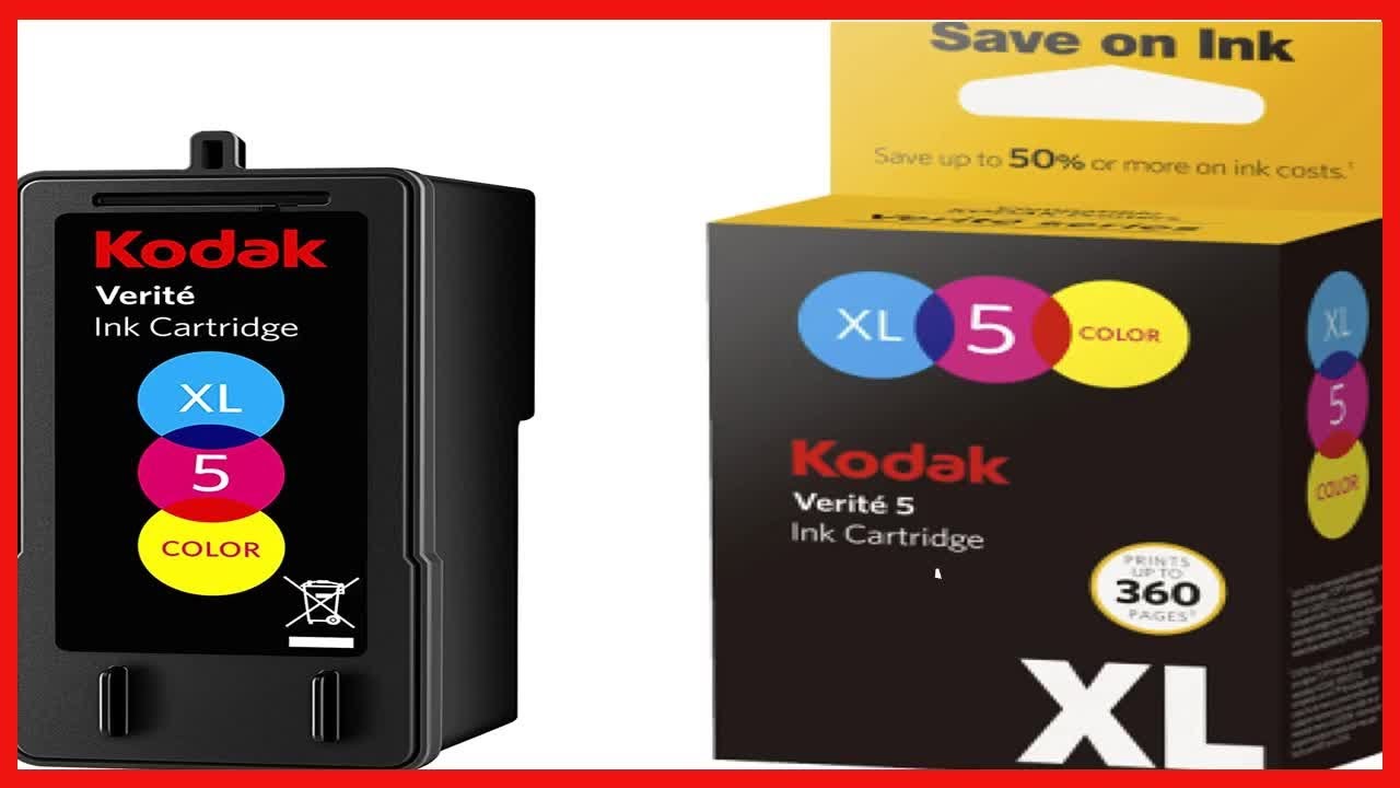 Great product - Kodak Verite 5 Replacement Inks (ALT1UA) XL Color Ink ...