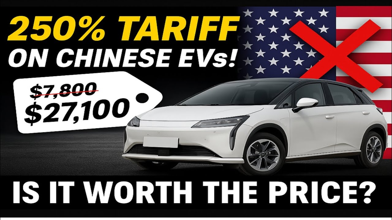 Buying a Chinese EV in the U.S.? Prepare for a 250% Tariff! - YouTube
