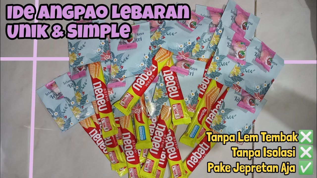 Angpao Lebaran Unik | Tutorial Angpau - YouTube
