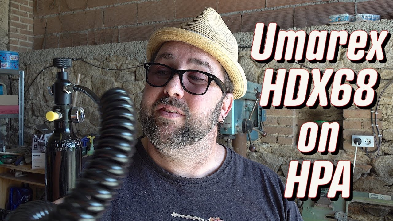Umarex HDX 68 on HPA - YouTube