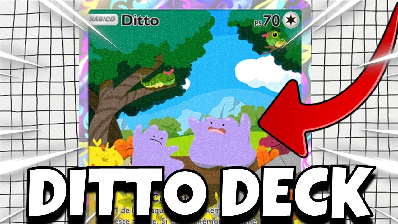 Modo CONSTRUCTOR DE DECKS // POKEMON TCG POCKET - DITTO // - YouTube