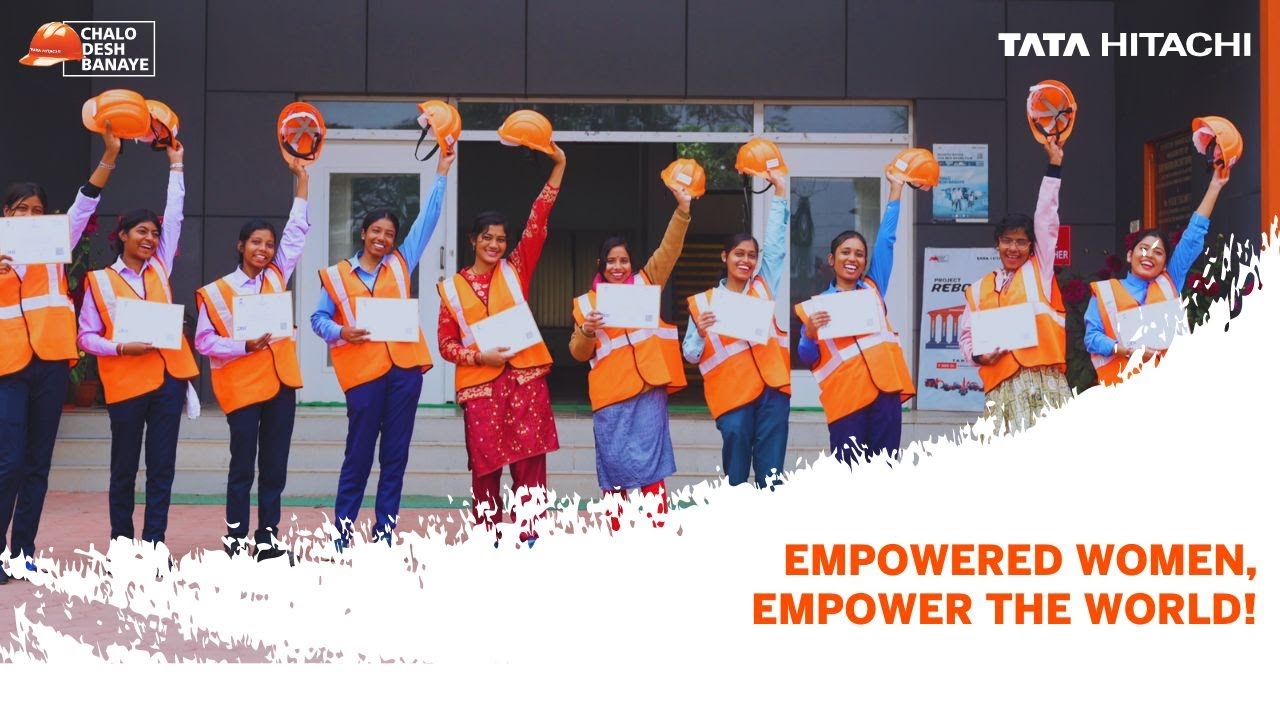 Operator Training to Women by Tata Hitachi - YouTube