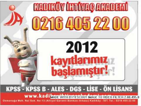 Lisans Kpss Hazırlık '0216 405 22 00' Kadiköy İhtiyaç Akademi Zühtüpaşa