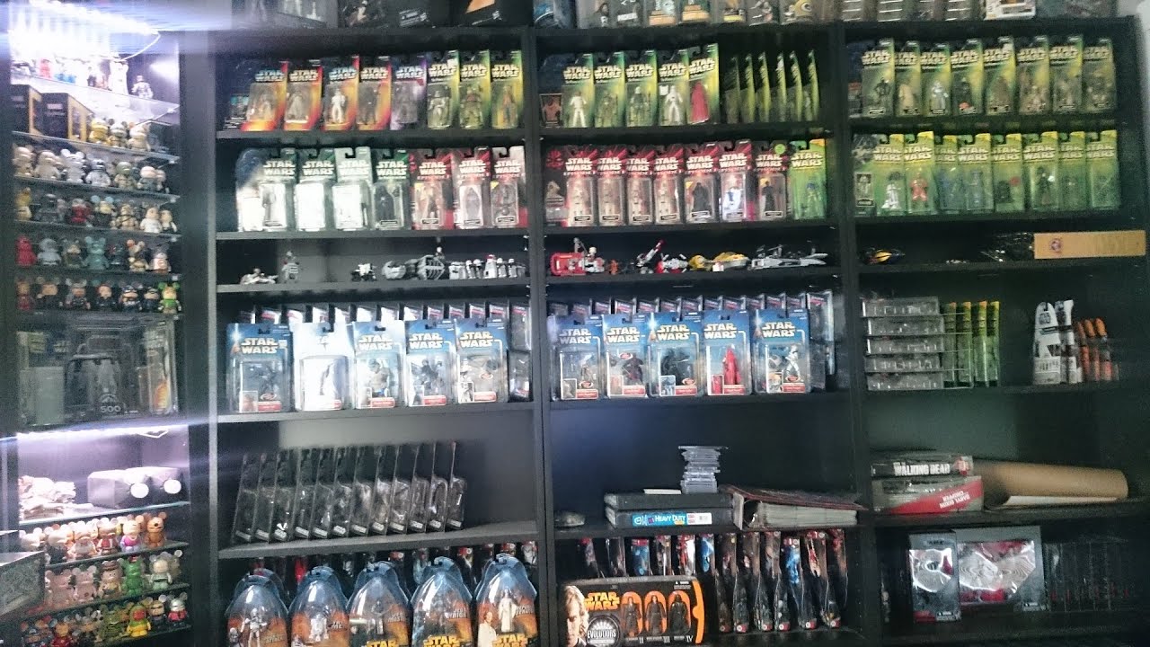 Star Wars Collection Room Tour! - YouTube