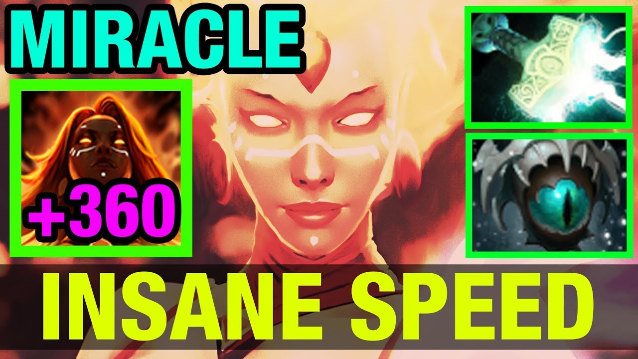 618 ATTACK SPEED ! - MIRACLE- LINA ! - OP TALENT TREE - Dota 2 - YouTube