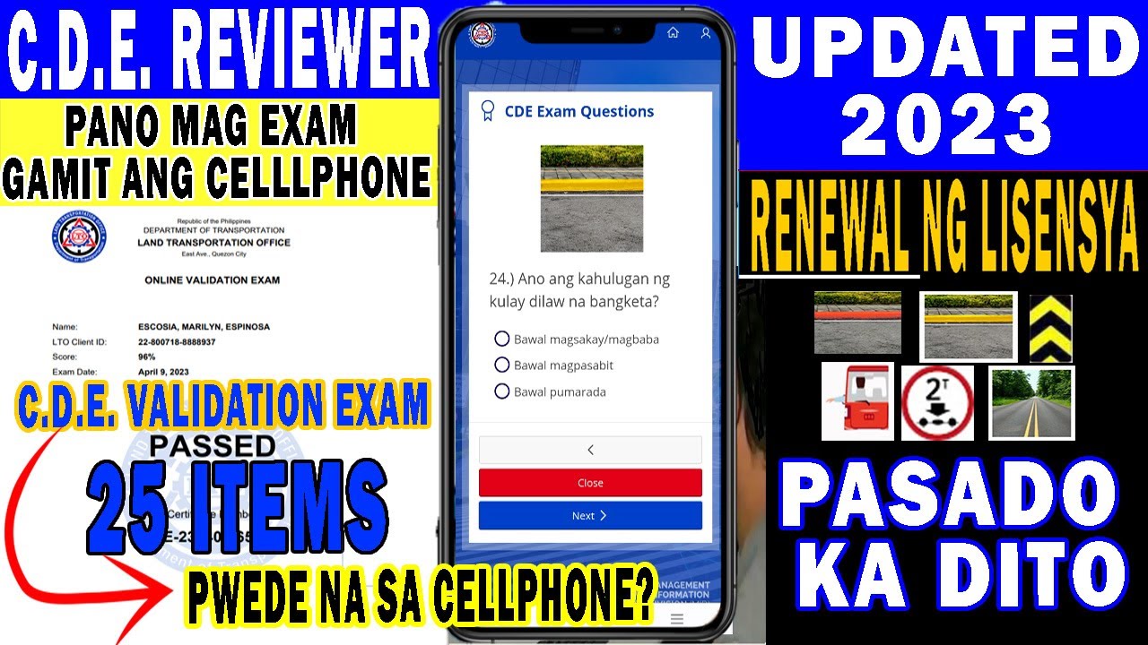 Cellphone Version CDE Validation Exam questions and answer | CDE EXAM ...