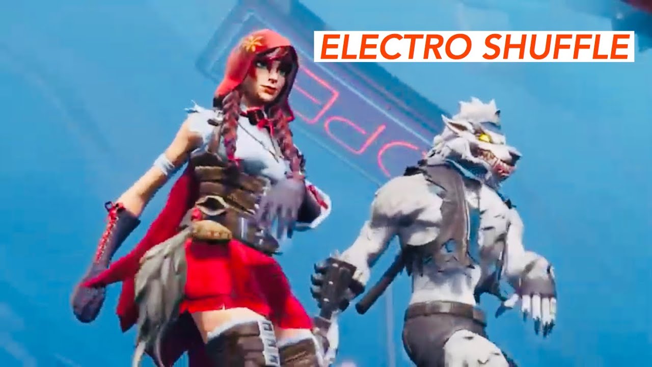 Electro Shuffle Dance Emote Fortnite - YouTube