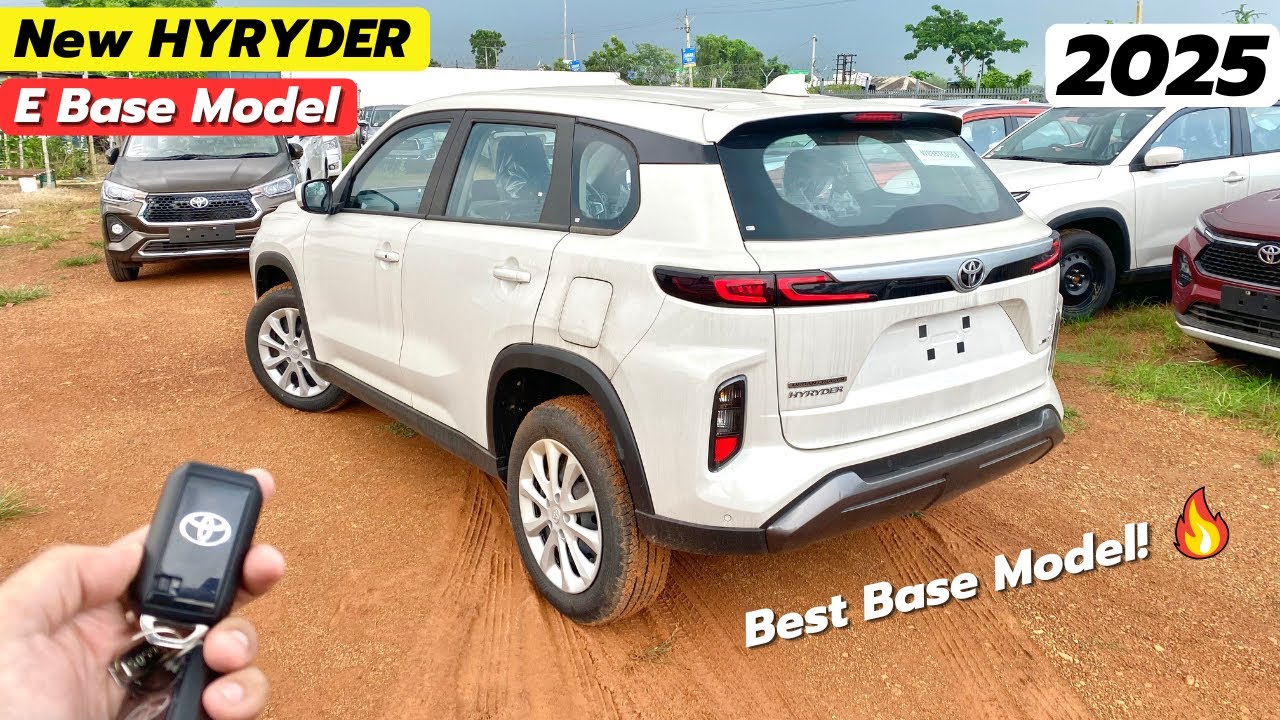 New Toyota Hyryder E Base Model - Segment KING @11.13 Lakhs ! 🔥 - YouTube