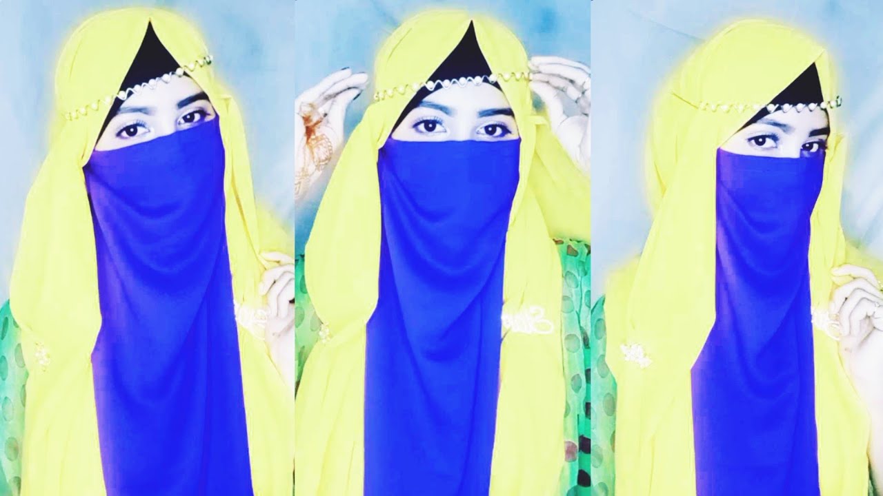 My instant easy niqab tutorial // Easy nose niqab tutorial 🥰💖 ...