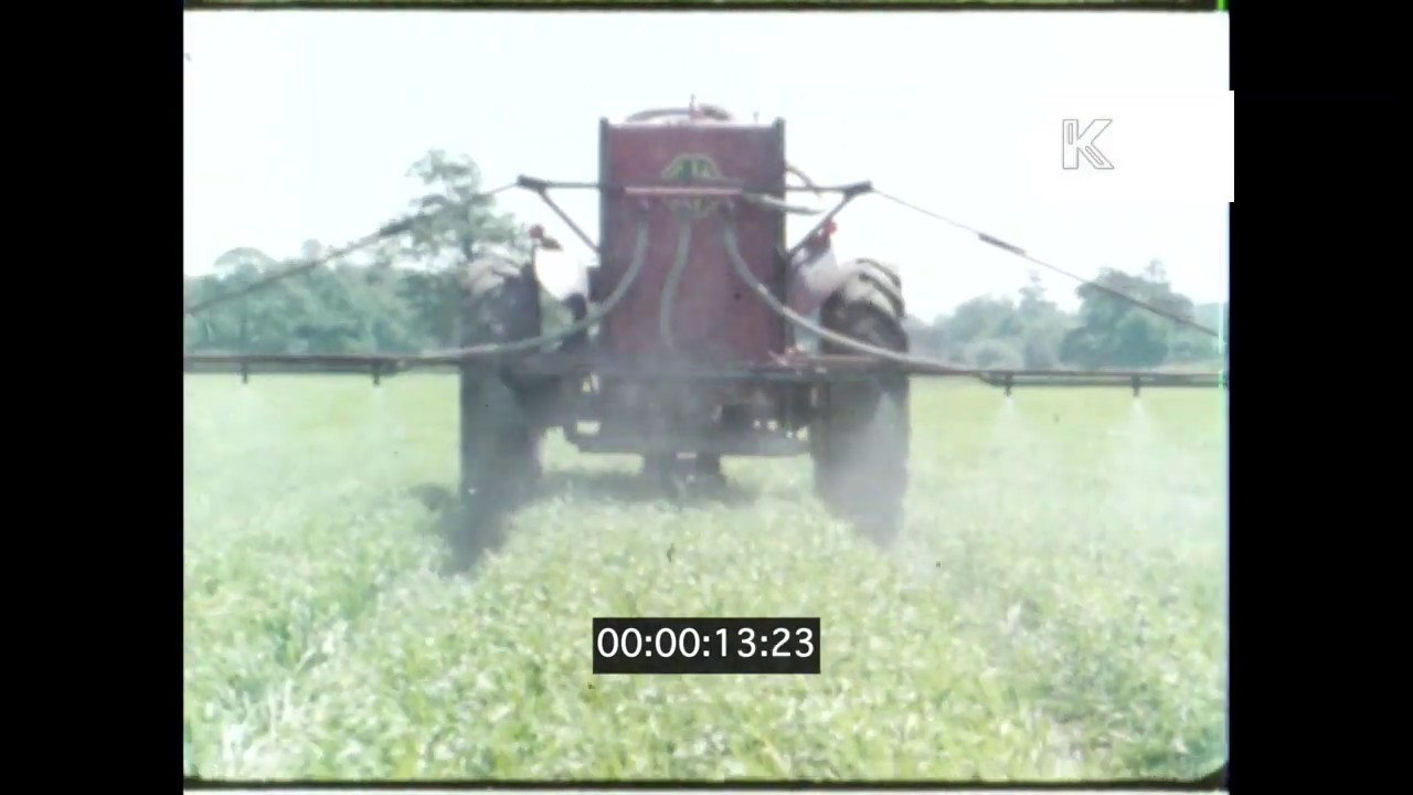 1970s Crop Duster, Harvest, Farming, HD - YouTube