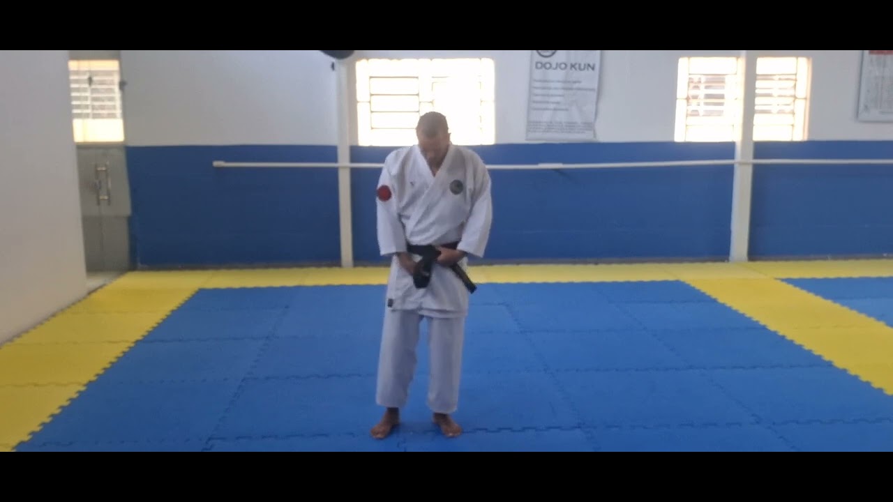 como a eu amaro minha faixa #karateca #caetano - YouTube