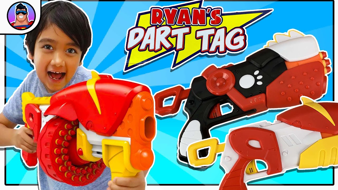 Ryans Dart Tag! | Renegade Rapid Fire Launcher & 6 Shot Blaster Pack ...