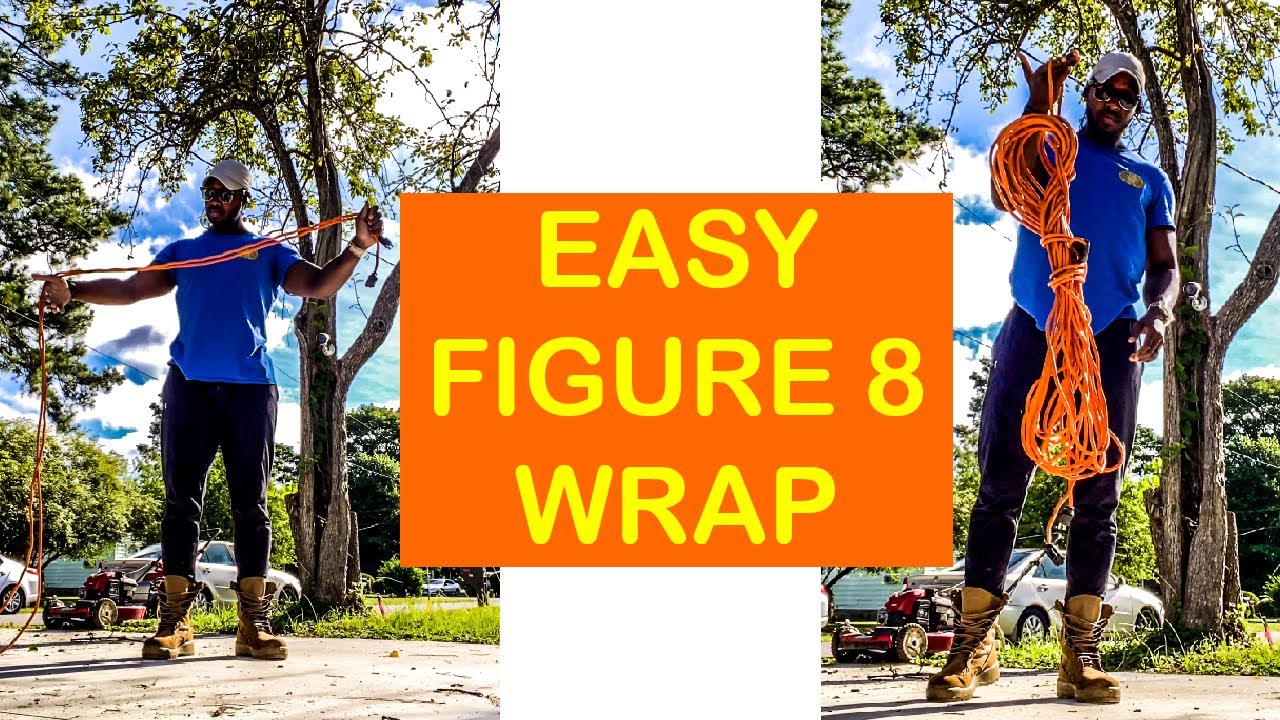 THE BEST WAY TO ROLL A EXTENSION CORD, CABLE OR ROPE WITH A HANDLE ...