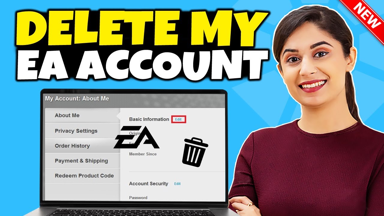 How To Delete My Ea Account On Pc 2025 [Updated] - YouTube