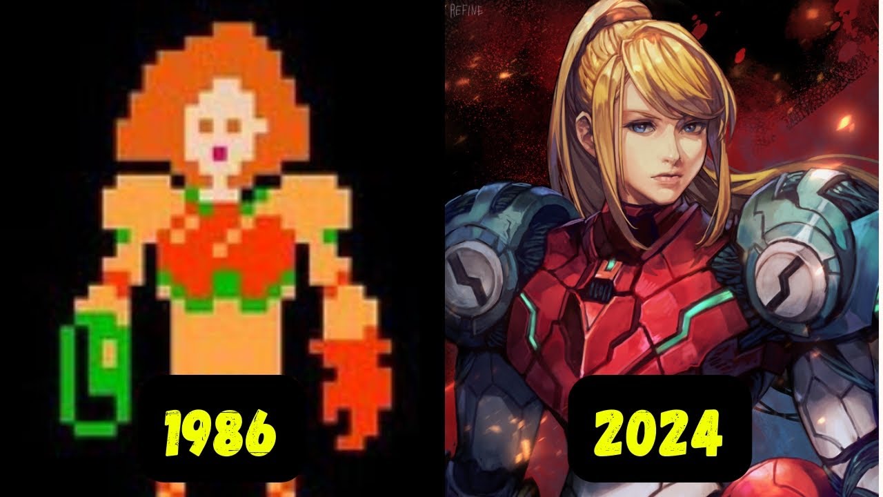 La Evolución de Samus Aran en Metroid / Game Over - YouTube