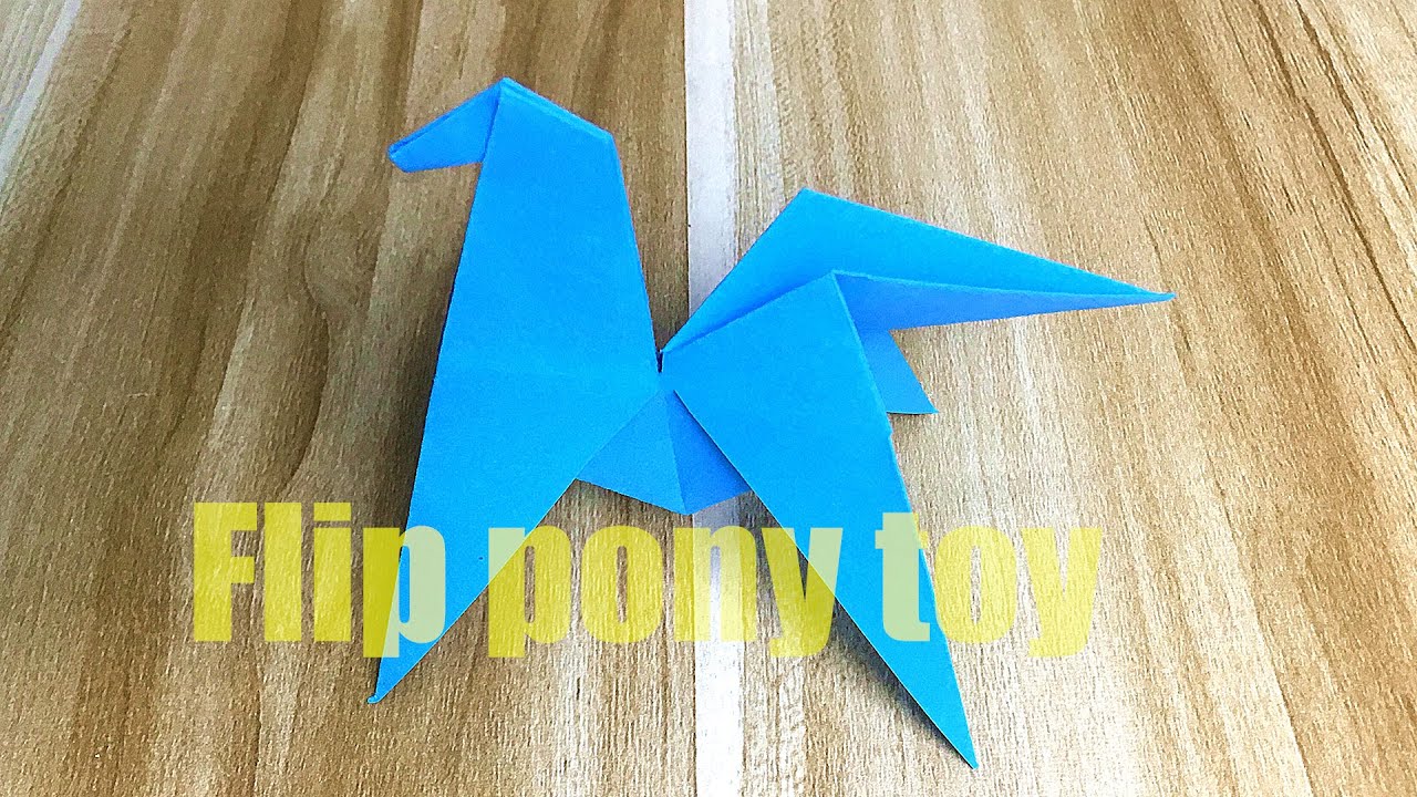Origami Horse How To Make A Paper Flipping Pony Toy Easy YouTube origami-horse-how-to-make-a-paper-flipping-pony-toy-easy-youtube