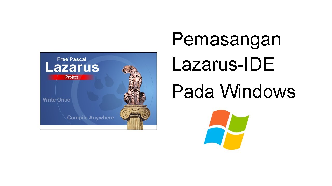 Pemasangan lazarus IDE pada sistem operasi windows - YouTube