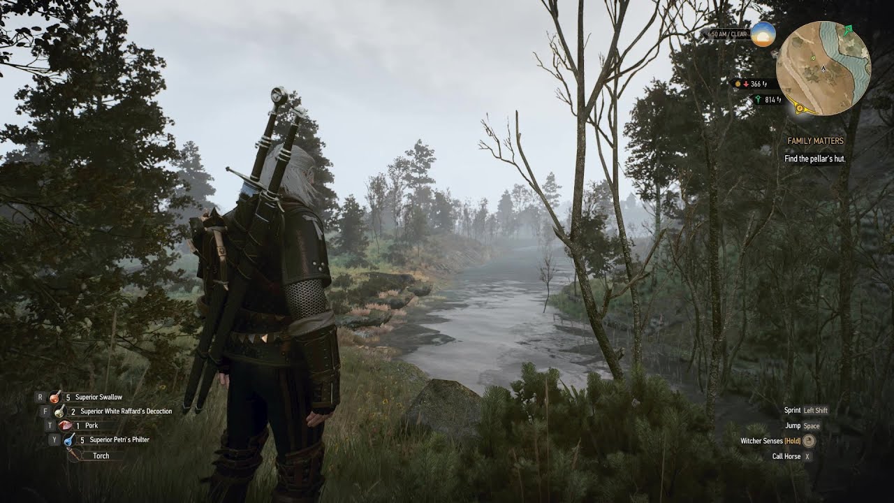 Secret way to enter Crow's Perch (Cave) - Velen - The Witcher 3: Wild ...