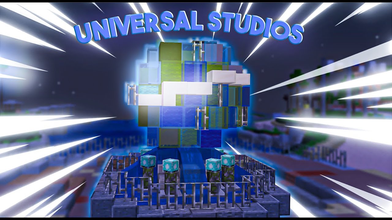 Going to Universal Studios in Minecraft. - YouTube