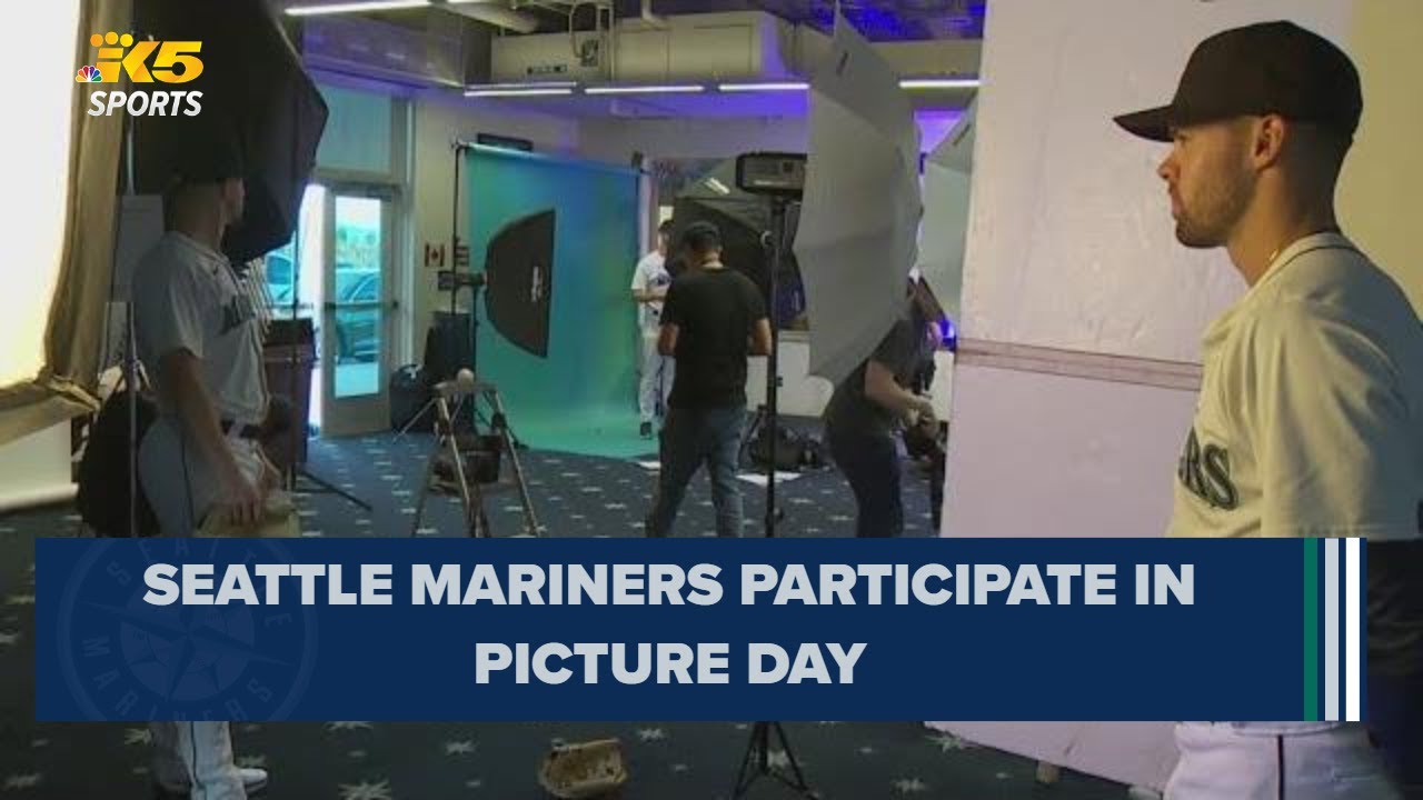 Catching up with the Seattle Mariners during photo day - YouTube