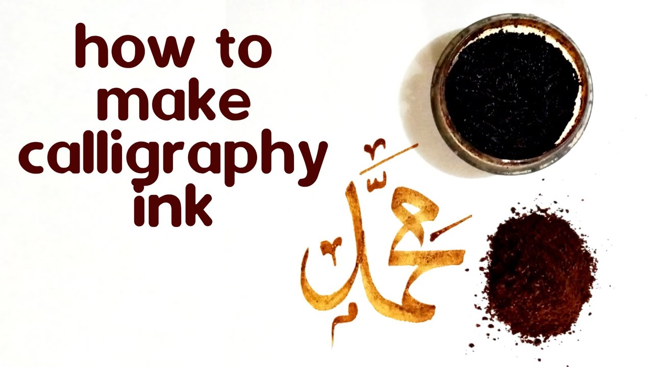 How To Make Calligraphy Ink YouTube how-to-make-calligraphy-ink-youtube