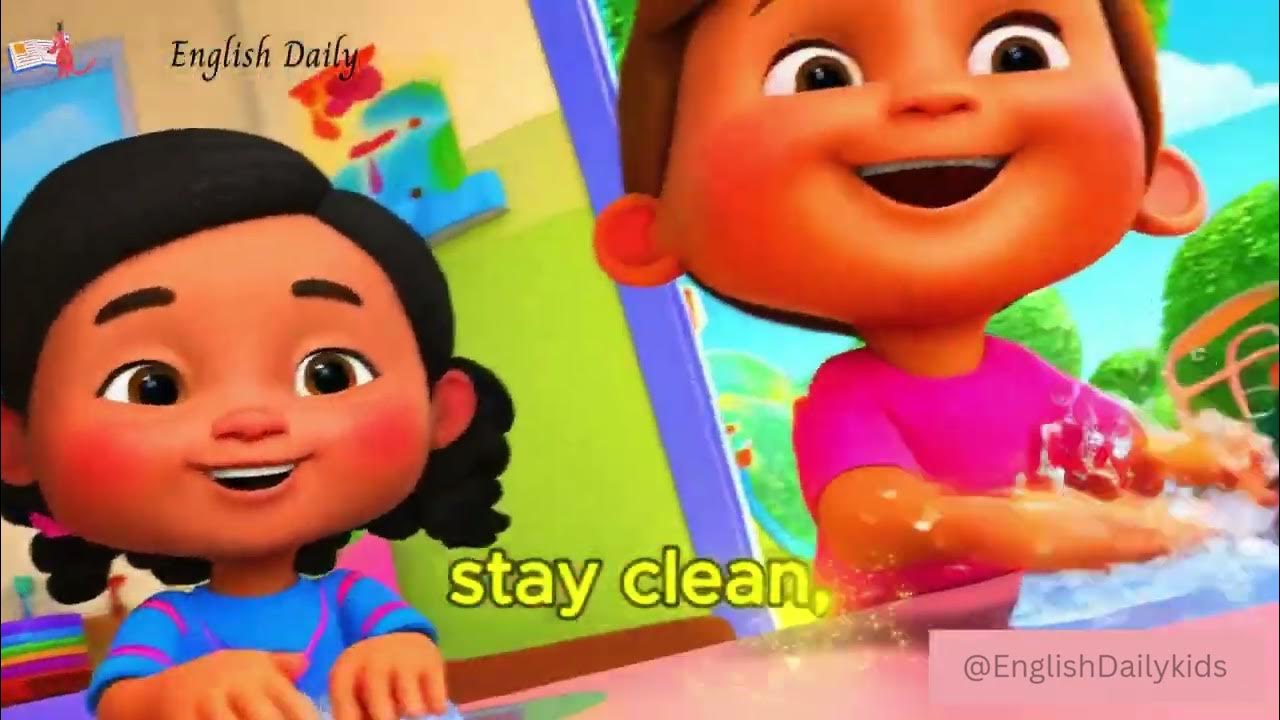🧼 Wash Your Hands, Stay Clean | Fun Handwashing Song for Kids | Healthy ...