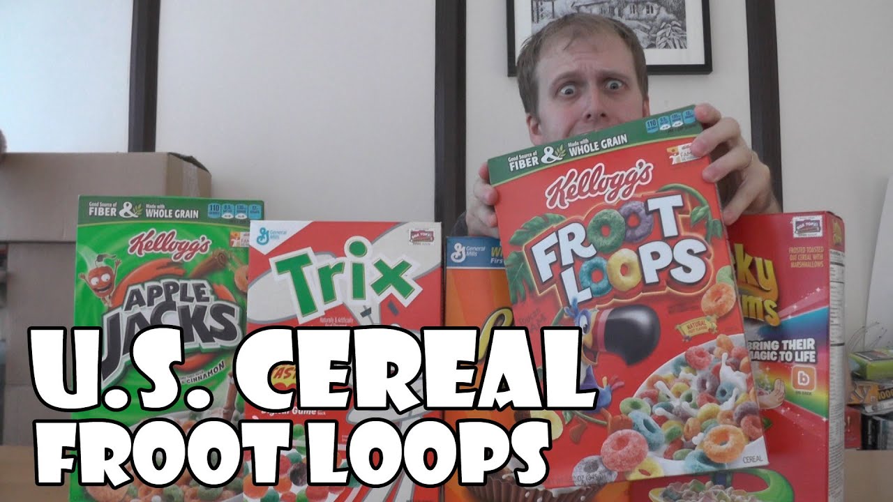 U.S. Cereal - Froot Loops - YouTube
