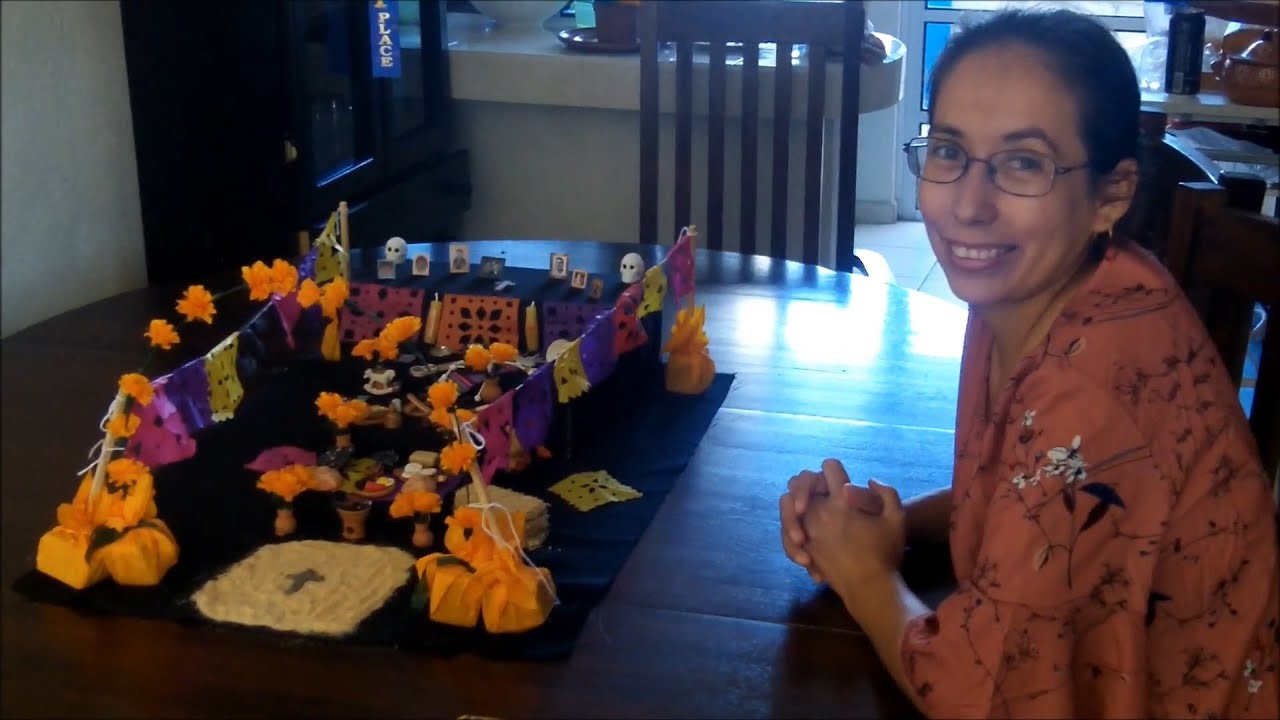 Mini altar de muertos, mini ofrenda de día de muertos 💀⚰🕯️😇 🇲🇽 - YouTube