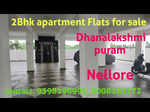 2bhk apartment flats for sale in Dhanalakshmi puram -Nellore #nellore property - YouTube