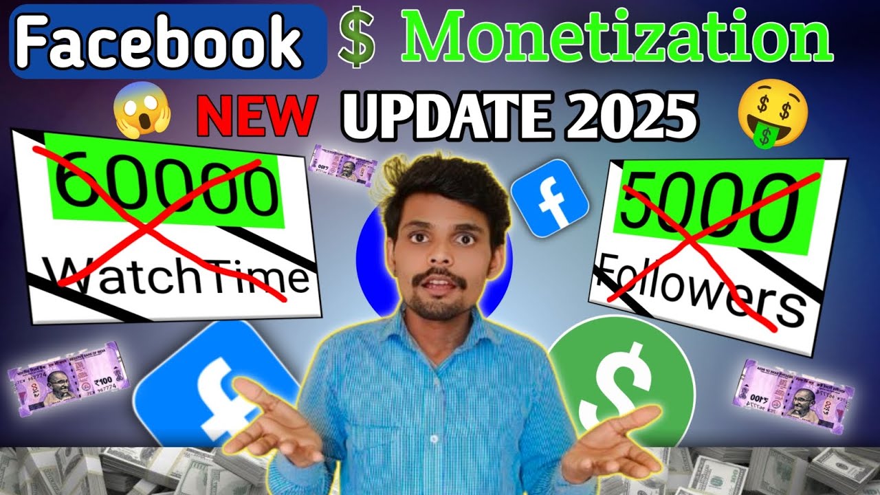 FACEBOOK NEW MONETIZATION UPDATE 2025 🤑 | Monetization Criteria | FB ...