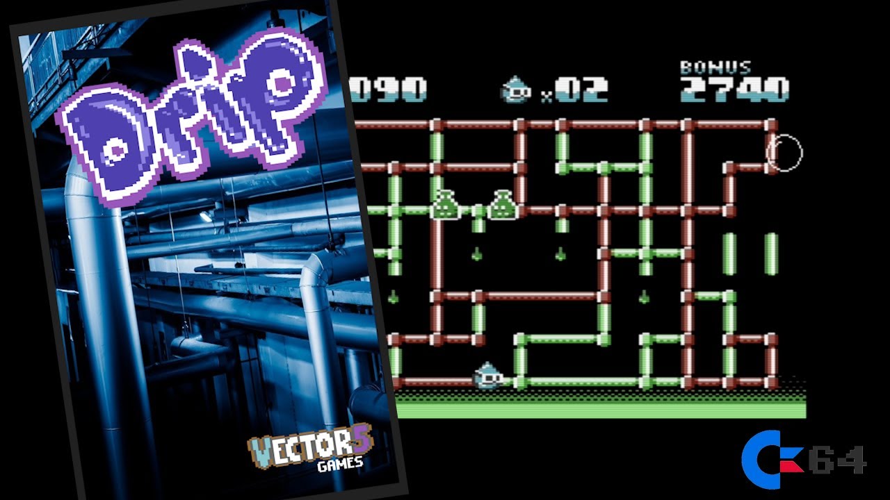 Drip C64 - New release Short Impression - PAL 50fps - YouTube