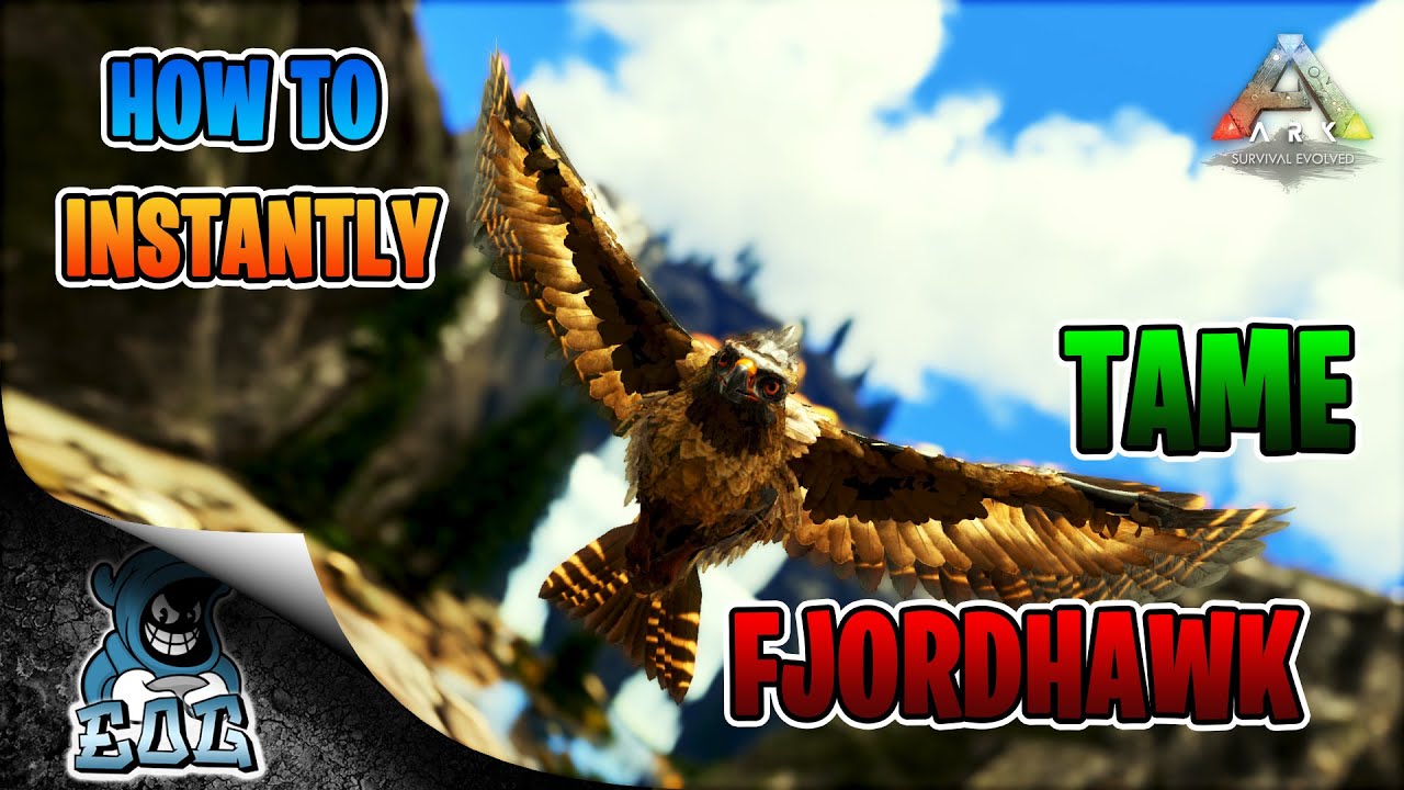 ARK Instantly Tame Fjordhawk - YouTube