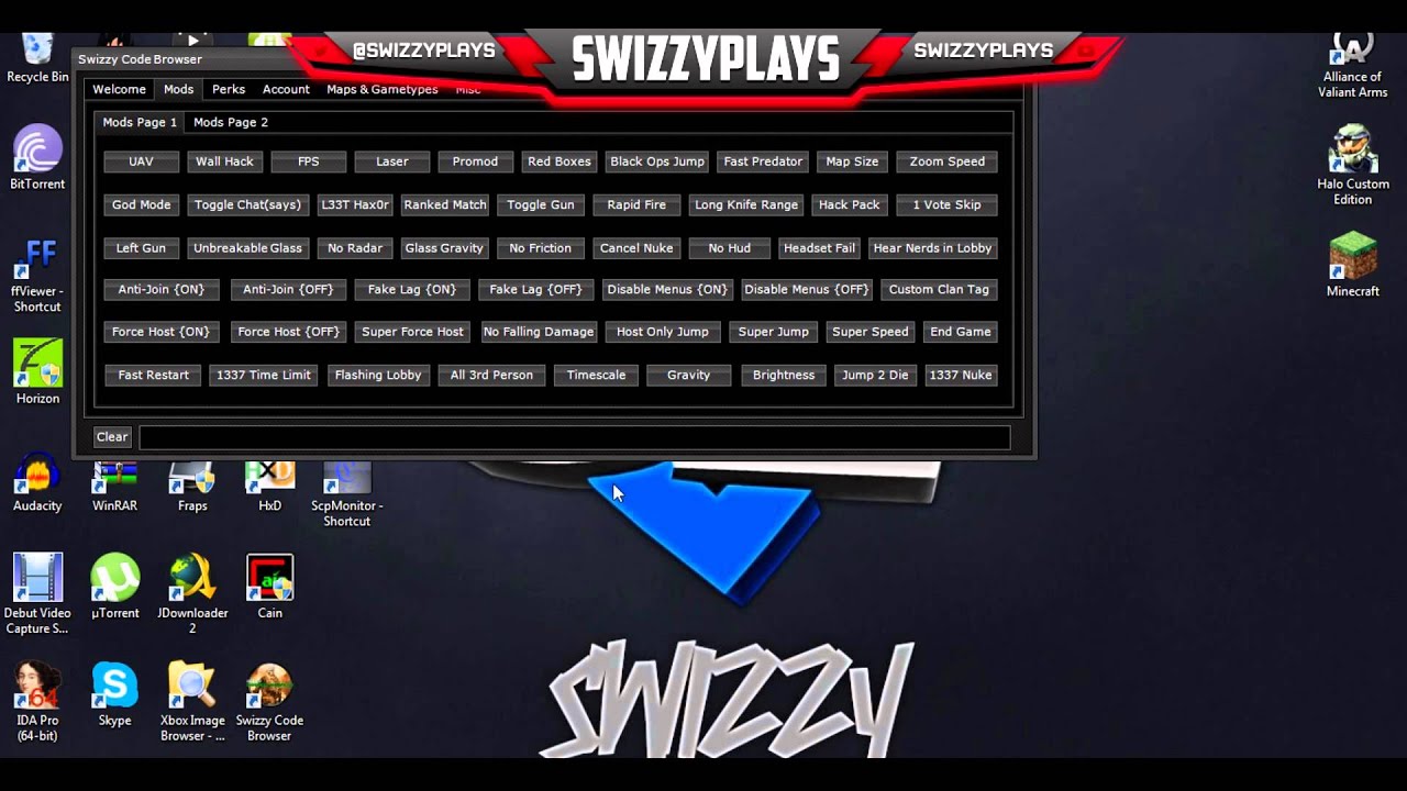 ★MW2 1.14 CFG Code Browser★ By SwizzyPlays - YouTube