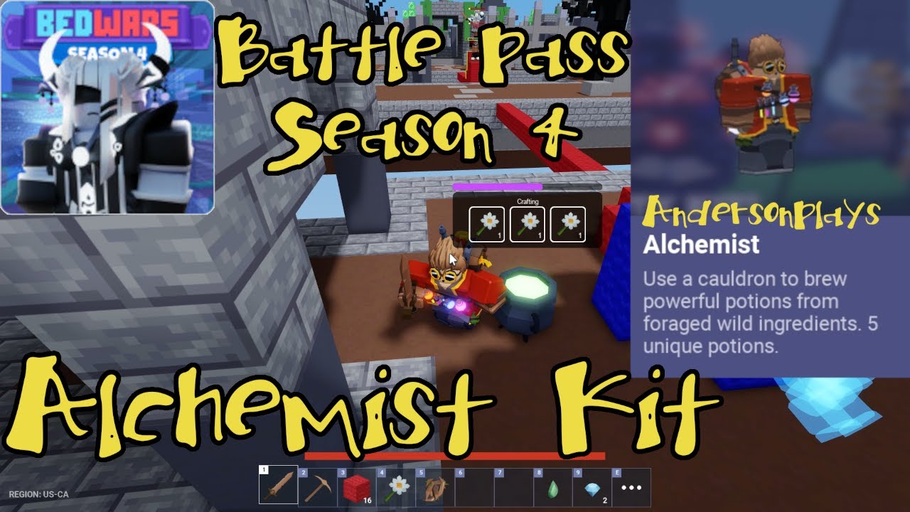 AndersonPlays Roblox BedWars 🎉 [SEASON 4!] Update - New Alchemist Kit ...
