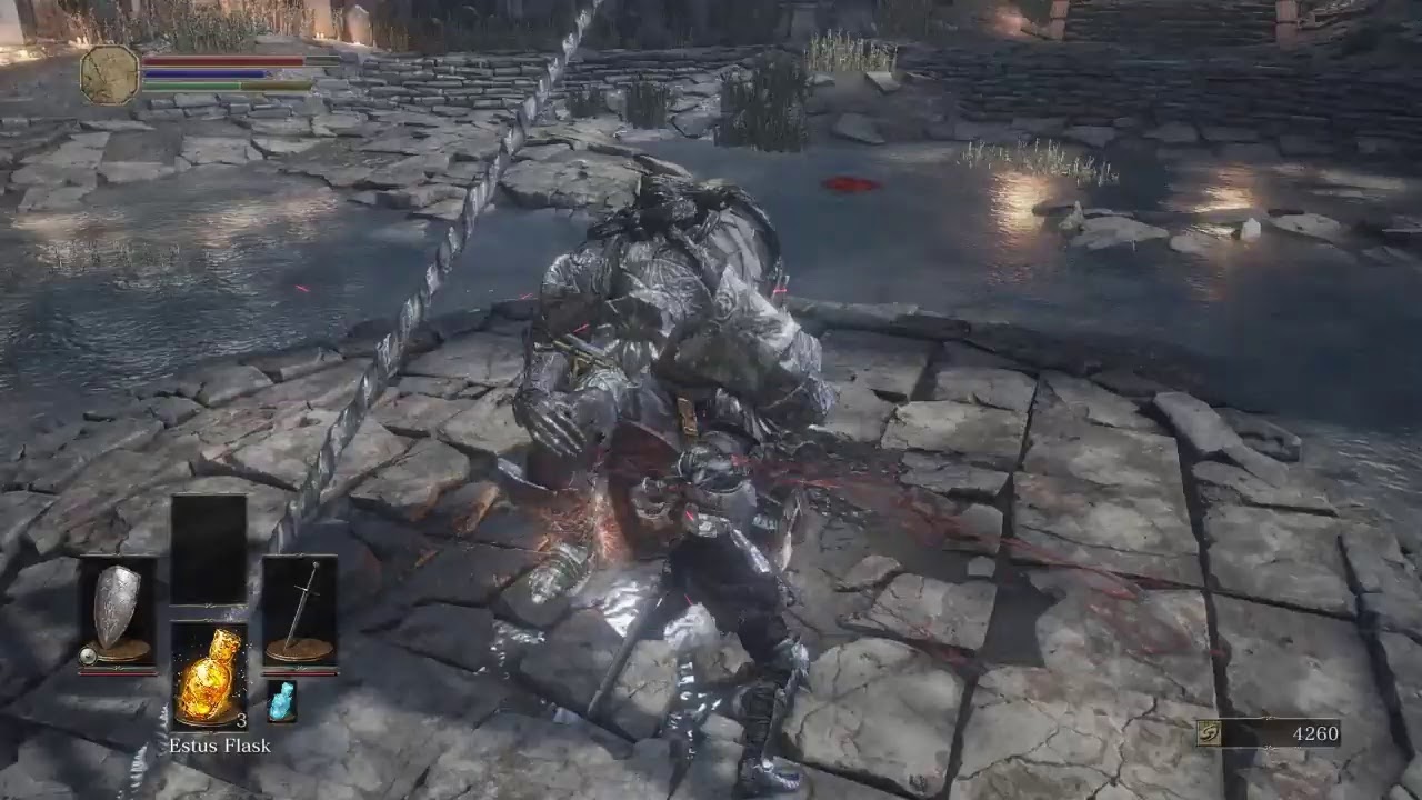 ds3 first boss first try - YouTube