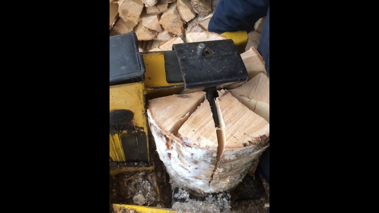 Дровокол Texas Power Split 600 V - YouTube