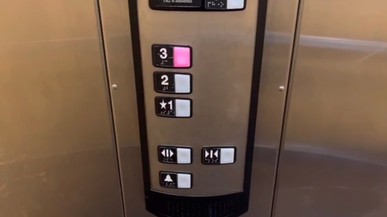 Schindler Hydraulic Elevator @ The Holiday Inn Express-Ludlow MA - YouTube
