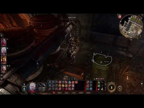 sluice gate puzzle in the abandoned cistern. baldur's gate 3 - YouTube