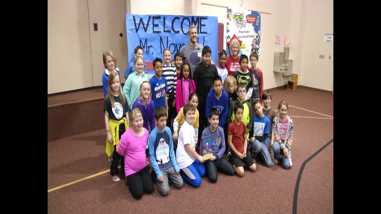 Former KU Basketball Player Scott Novosel visits Merriam Park ...