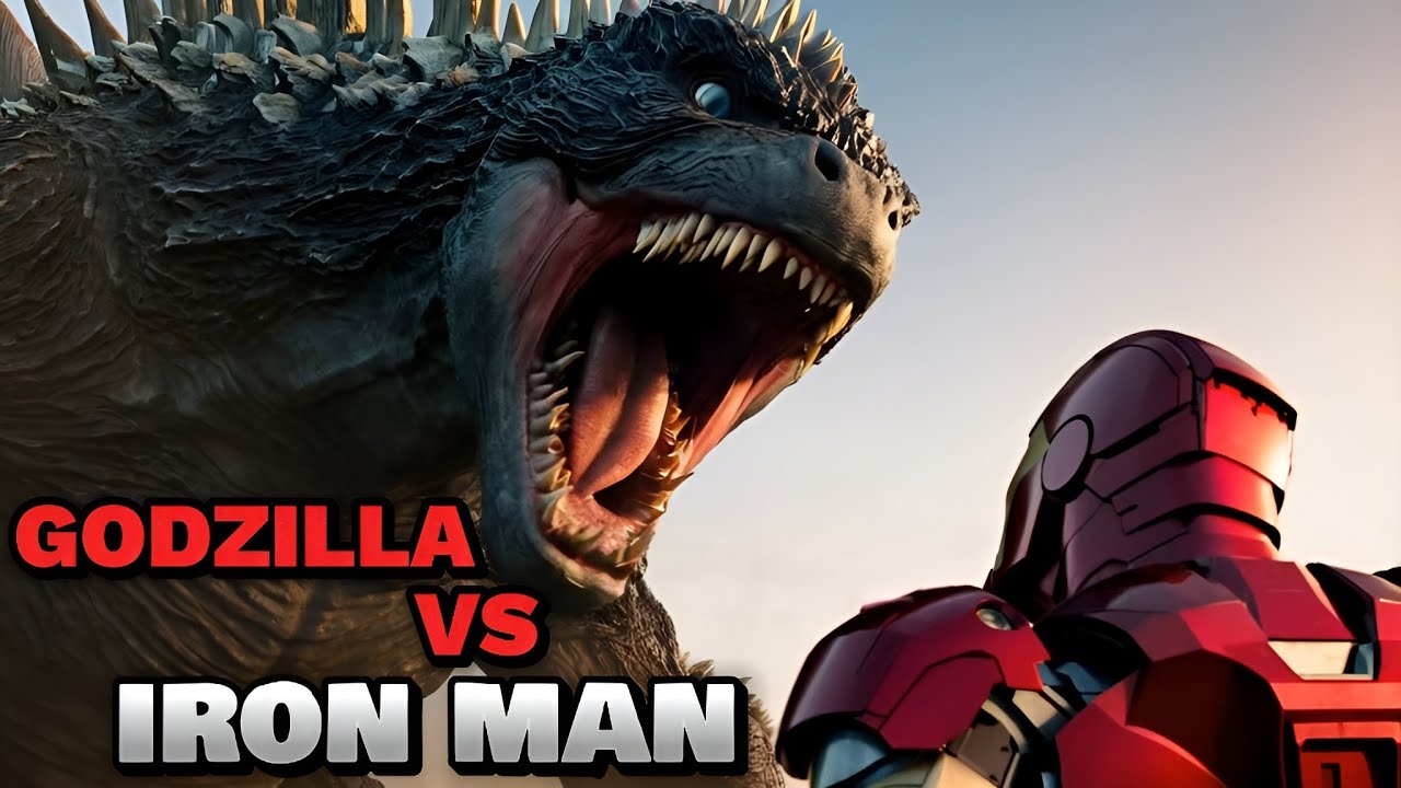 Godzilla vs. Iron Man – Epic Battle of Titan vs. Tech! - YouTube
